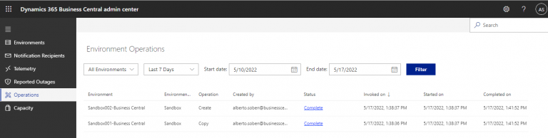 Complete Walkthrough Of Business Central Admin Center - Business ...