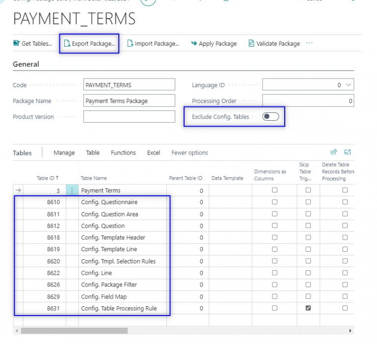 Definitive Guide To Configuration Packages In Business Central ...