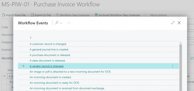Workflows Overview In Business Central - Business Central Geek
