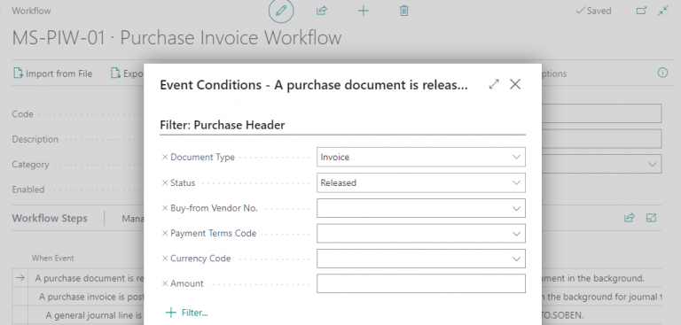 Workflows Overview In Business Central - Business Central Geek