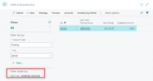 How To Use Account Schedules In Business Central - Business Central Geek