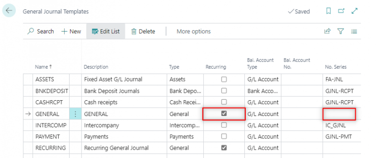 How To Use Recurring Journals In Business Central - Business Central Geek