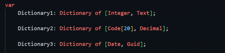 How To Use A Dictionary In Business Central - Business Central Geek