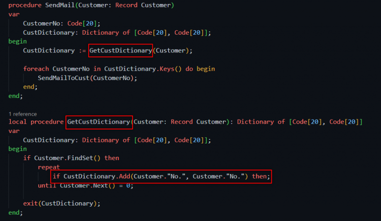 How To Use A Dictionary In Business Central - Business Central Geek