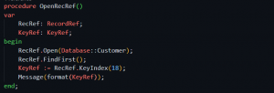 How To Use RecordRef, FieldRef, And KeyRef In Business Central - Business Central Geek