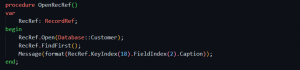 How To Use RecordRef, FieldRef, And KeyRef In Business Central ...