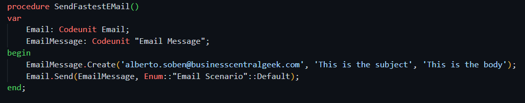 5 Ways To Send An Email In Business Central - Business Central Geek