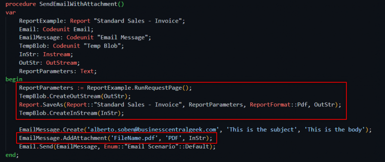 5 Ways To Send An Email In Business Central - Business Central Geek