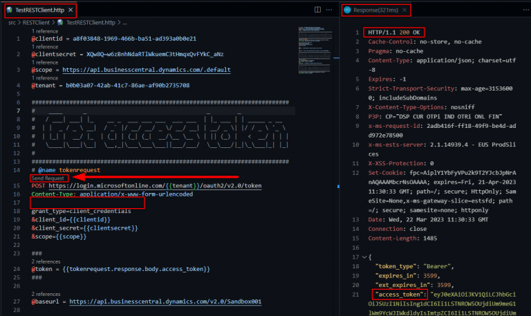 How To Use VS Code REST Client To Test Business Central APIs - Business ...