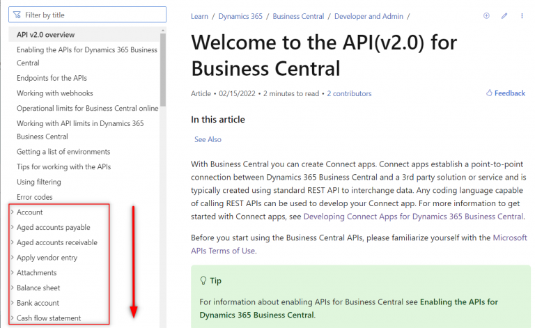 How To Use Standard APIs In Business Central - Business Central Geek