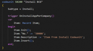 How To Use Install And Upgrade CodeUnits In Business Central - Business ...