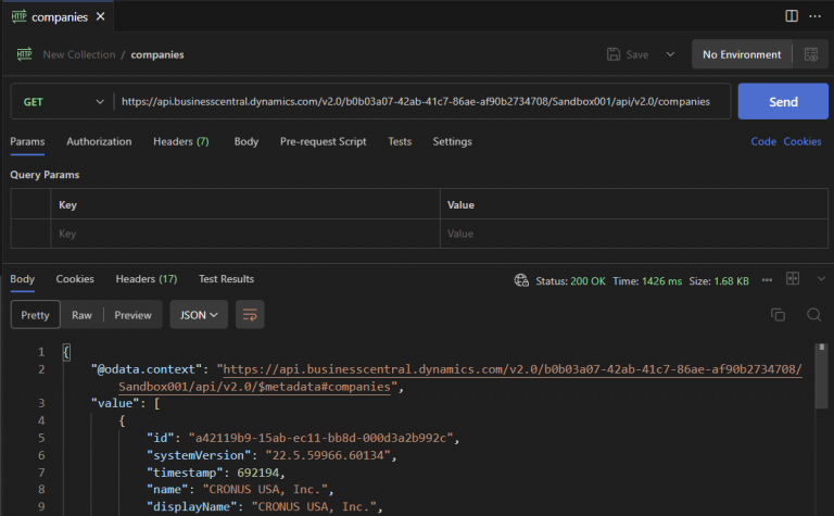 Postman Extension: Fastest Way To Test Business Central APIs - Business ...