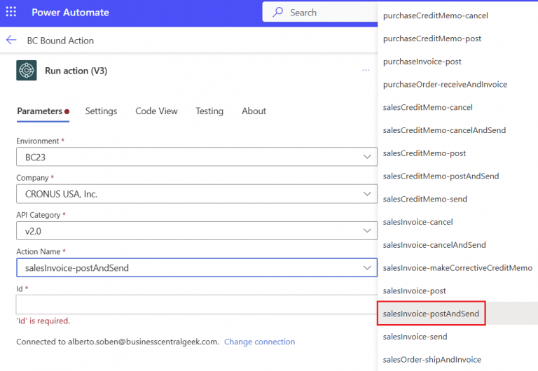 What Are Bound Actions In Business Central APIs - Business Central Geek
