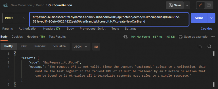 What Are Bound Actions In Business Central APIs - Business Central Geek