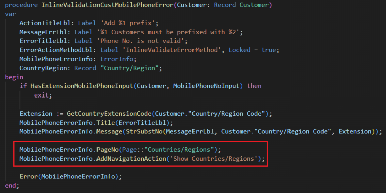 How To Improve Error Handling With Actionable Errors In Business Central - Business Central Geek