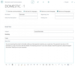 How To Send Reminders In Business Central - Business Central Geek