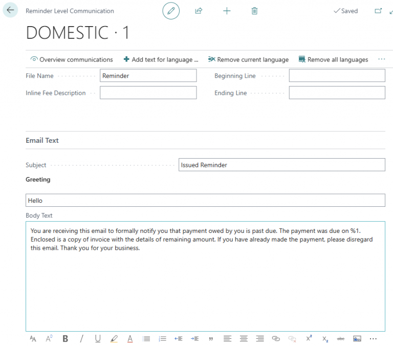 How To Send Reminders In Business Central - Business Central Geek